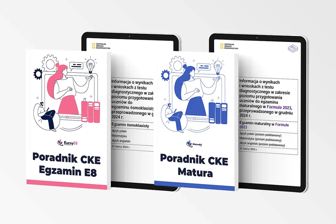 Poradnik matura i E8 od CKE - Maturalni